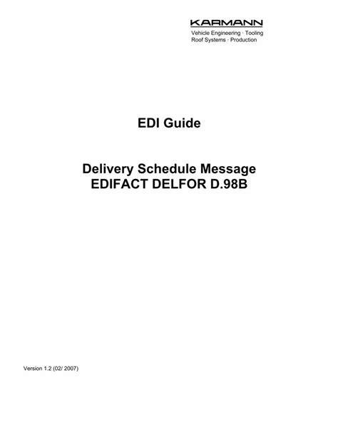 Pdf Edi Guide Delivery Schedule Message Edifact Delfor D Dokumen Tips