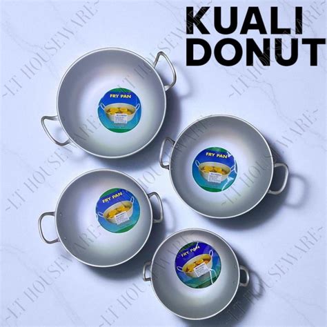 Kuali Donut Indian Pan Fry Pan Wok Kuali Dua Telinga Kuali