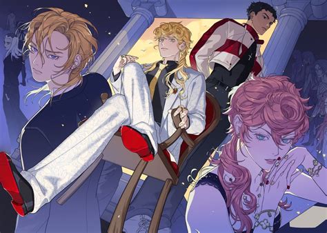 Giorno Giovanna Bruno Bucciarati Guido Mista Narancia Ghirga