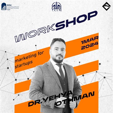 Cairo Tech Summit On Linkedin Startupmarketing Workshop Cairotechsummit