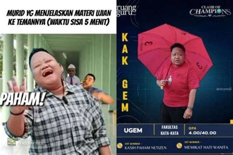 7 Meme Parodi Kak Gem Awas Dikasih Paham