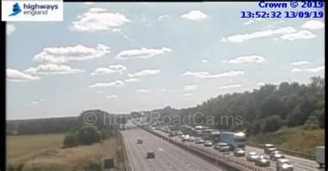 Long Delays On M6 After Lorry And Coach Crash Closes Two Lanes In