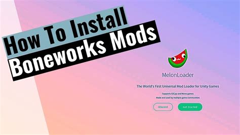 How To Install Boneworks Mods Guide YouTube