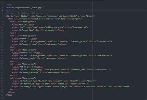 Résolu Problème Insertion De Données Dans Une Bdd Mysql Par Rart3x