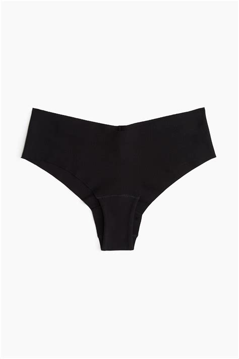 3 Pack Invisible Cotton Hipster Briefs Whitelight Grey Marlblack