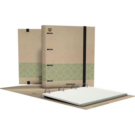 CarpeBook 4D35 A4 forrado UniNature verde Grafoplás