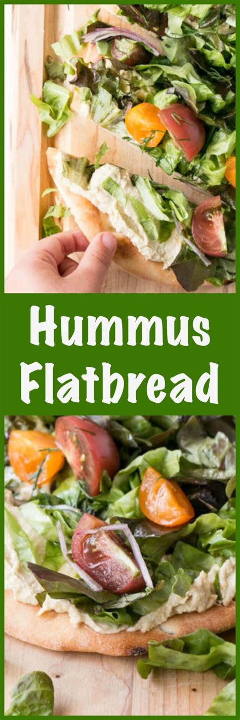 Hummus Flatbread My Kitchen Love