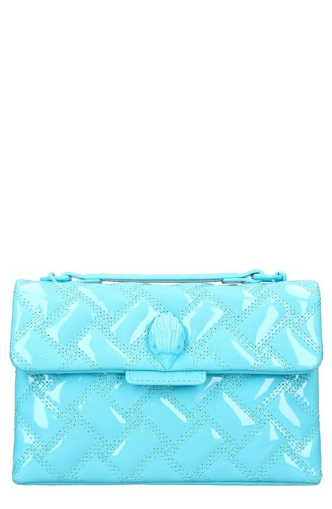 Kurt Geiger Medium Kensington Drench Leather Convertible Shoulder Bag