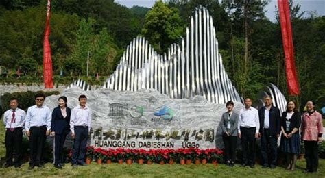 黃岡大別山世界地質公園國際專家組實地考察龜峰山園區 每日頭條