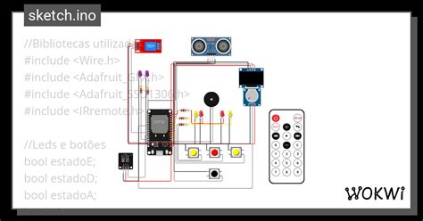 Carro Wokwi Esp32 Stm32 Arduino Simulator