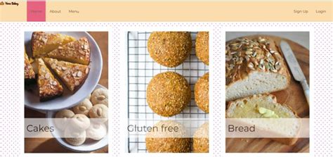 Webdevelopment Frontend Html Css Responsivedesign Webdesign Bakerywebsite Portfolio