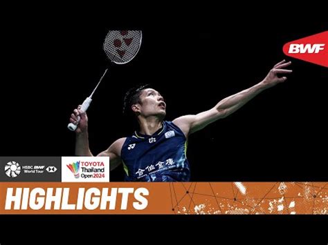 Finals On The Line As Lee Zii Jia And Chou Tien Chen Collide SPORTS MATCH