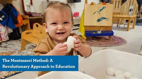 The Montessori Method A Revolutionary Approach To Education Hudson Montessori School Blog
