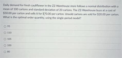 Solved Using The Fixed Order Quantity Model Which Of The Chegg