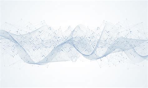 Premium Vector Vector Connections Of Lines And Dots