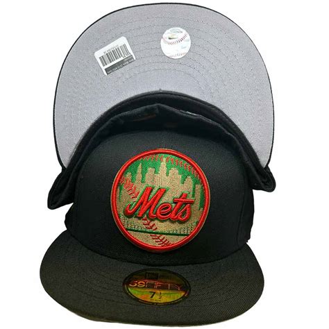 New York Mets Black 2013 All Star Game Patch Gray Uv 59fifty Fitted Hat