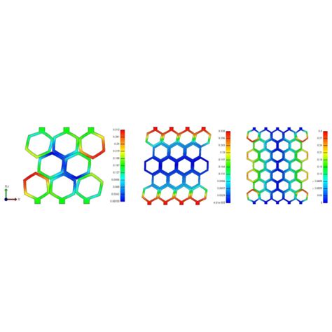 Finite Element Representation Of Deformed Structures Showing