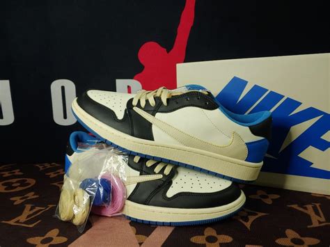 Aj1 Air Jordan 1 Low Ts X Fragment Men S Fashion Footwear Sneakers
