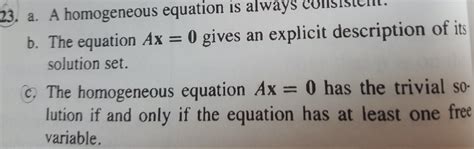 Solved Linear Algebra Problem Show Work