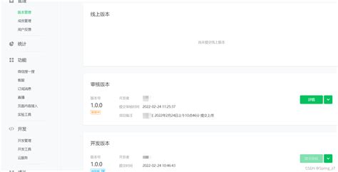 Uni App项目的开发和发布流程（包括开发版、体验版、正式版）uniapp发布 Csdn博客