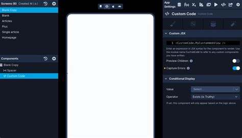 Resolved Difficulties Displaying A Custom Webview The Draftbit