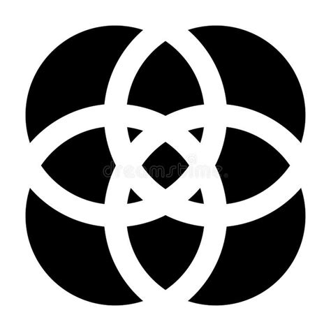 Circles Intersecting Pattern Stock Illustrations 3321 Circles