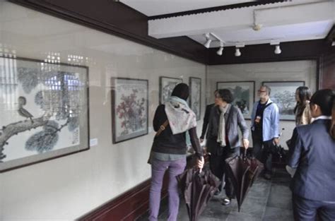 中国灵石国际版画双年展开幕 19国艺术家参加版画天津美术网 天津美术界门户网站