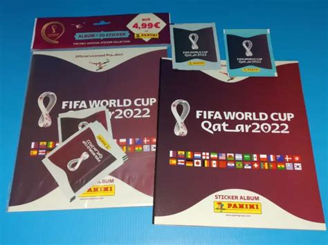 PANINI FIFA WORLD Cup Qatar 2022 Official Starter Pack Album 20