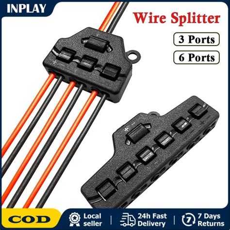 1 In 6 Out Quick Connect Push Terminals Post Quick Connector Terminal