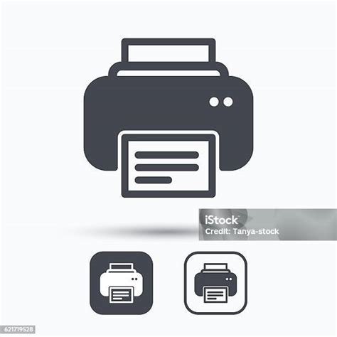 프린터 아이콘 서류 인쇄 기술을 팻말 0명에 대한 스톡 벡터 아트 및 기타 이미지 0명 단일 이미지 라벨 Istock