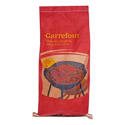 Carvão Vegetal Carrefour 4kg Carrefour Carrefour