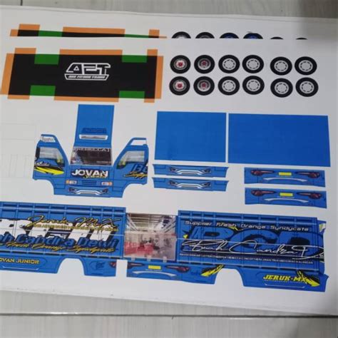 Jual Lembaran Pola Truk Oleng BGD JOVAN Shopee Indonesia