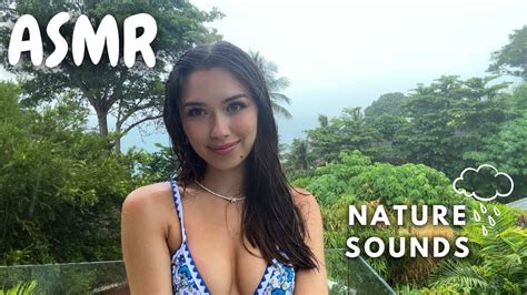 ASMR Nature Sounds Wind Rain Ocean Waves Deep Breathing YouTube