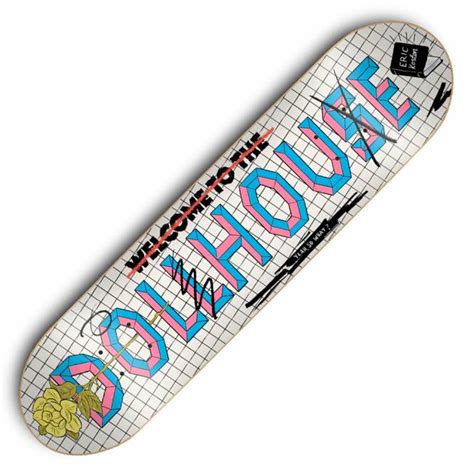 Skate Mental Eric Koston Sangra Skateboard Deck 825 Skateboards