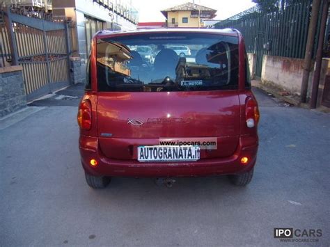 1999 Fiat Multipla 1 9 JTD ELX 115cv Car Photo And Specs