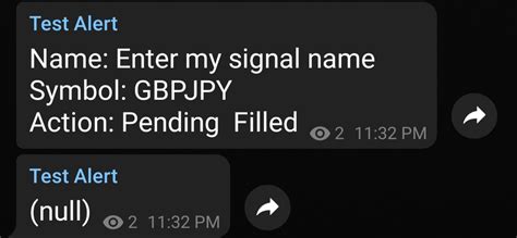 Pending Filled Null Message Issue 2 Sholafalana MT5 MT4