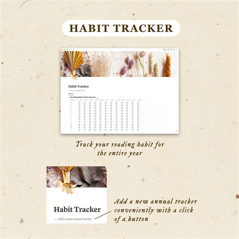 Notion Reading Tracker Template Books Tracker Notion Etsy