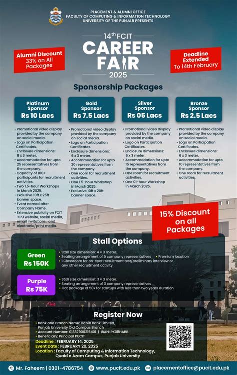 Fcit 14th Fcit Career Fair 2025