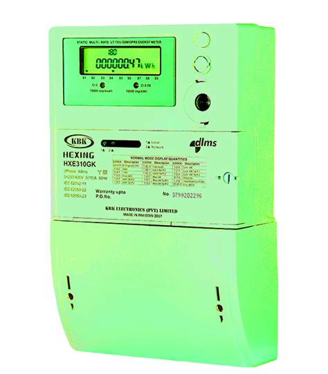 Three Phase Bi Directional Smart Energy Meter Smart Metering KBK