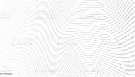 웨이브 텍스처 화이트 백 추상 현대 회색 흰색 파도 및 선 패턴 템플릿 벡터 스트라이프 일러스트레이션입니다 한 줄로에 대한 스톡 벡터 아트 및 기타 이미지 Istock