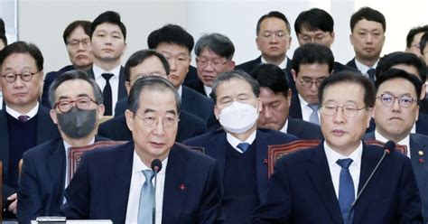 한덕수 “계엄 잘못됐다…국무위원 모두 동의 안 해”