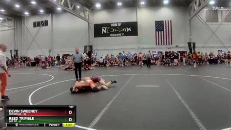 157 Lbs Placement 4 Team Devin Sweeney Mavericks Vs Reed Trimble