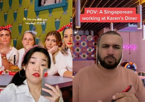 Cant Wait For Karens Diner Singapore Tiktokers Audition For Rudest