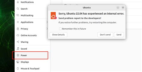 Ubuntu不能配置电源菜单 Jetson Orin Nano Nvidia Developer Forums