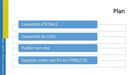Cours D Introduction Aux Html Css Ppt