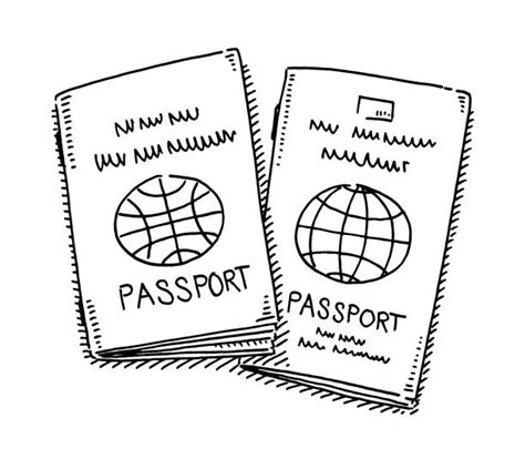 170 Two Passports Stock Illustrations Royalty Free Vector Graphics