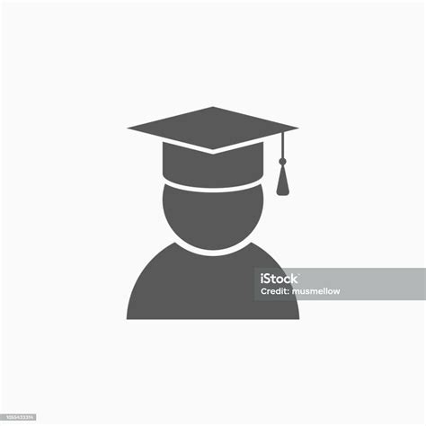 畢業帽圖示 教育帽向量例證向量圖形及更多圖示圖片 圖示 畢業 人 Istock