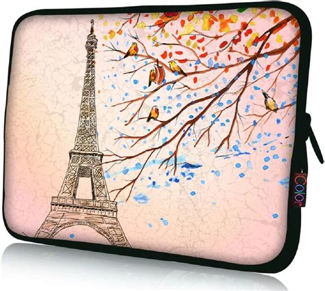 Icolor 17 کیف آستین لپ تاپ 173 174 اینچ نوت بوک رایانه کامپیوتر محافظت از نئوپرن حفاظت زیپ دار