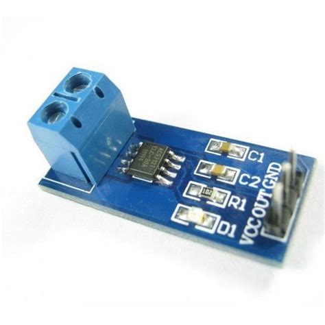 Shoptron Acs712 30a Hall Current Sensor Module At ₹ 100 Piece In New Delhi Id 22682929997