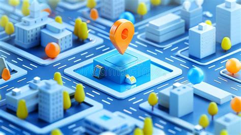 Futuristic City Plan Detailed Digital Map With Illuminated Pathways